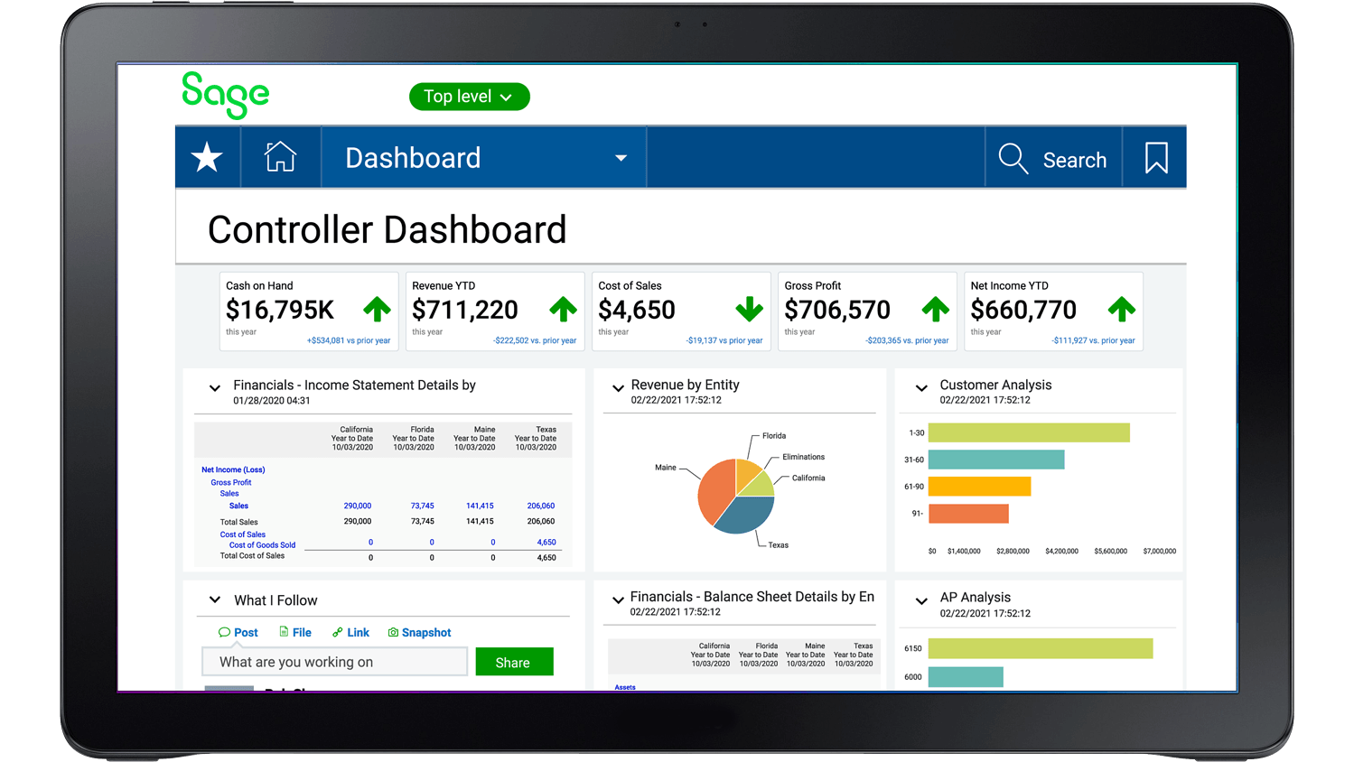 Sage Intacct Partner | For Service Organizations | Vision33