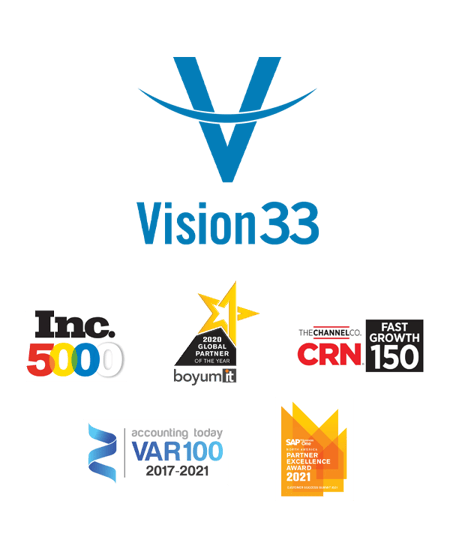 SAP Cloud ERP Solutions | Vision33 SAP Cloud ERP Solutions | Vision33